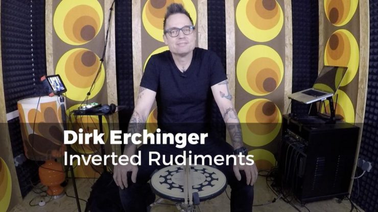 Kurs Inverted Rudiments – neu mit Dirk Erchinger | drumtrainer.online